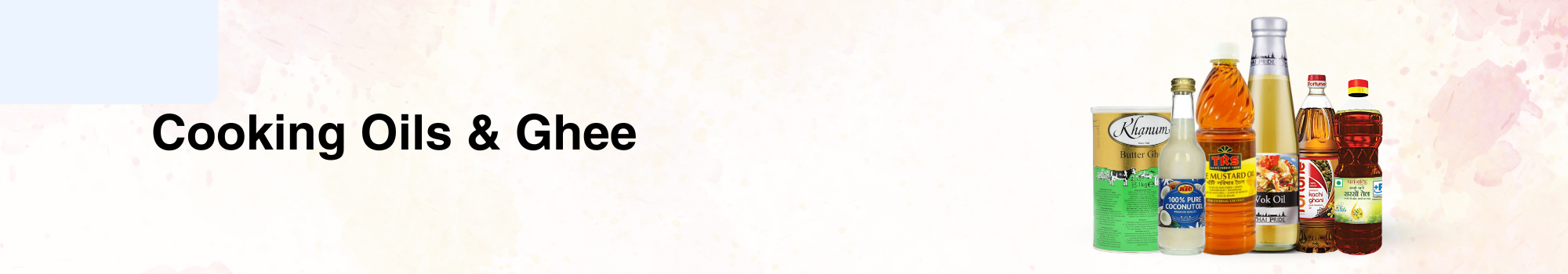 Cooking Oils, Ghee & Basics — Zora Supermarkt - Indian, Asian, African ...