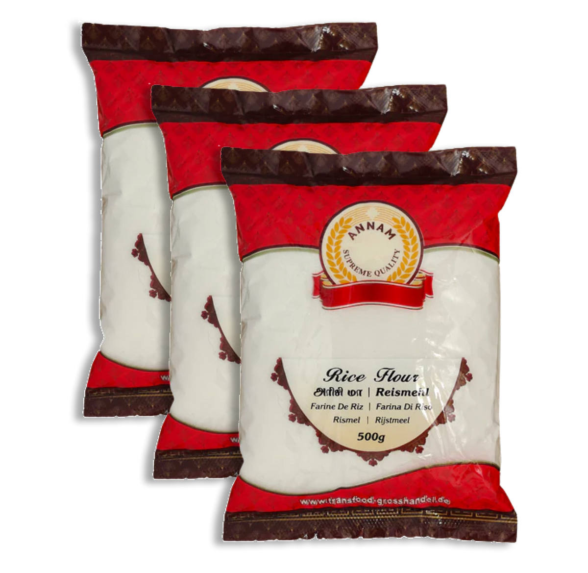 Annam Rice Flour (Unroasted) 500gm Bundle (Choose your Quantity) — Zora ...