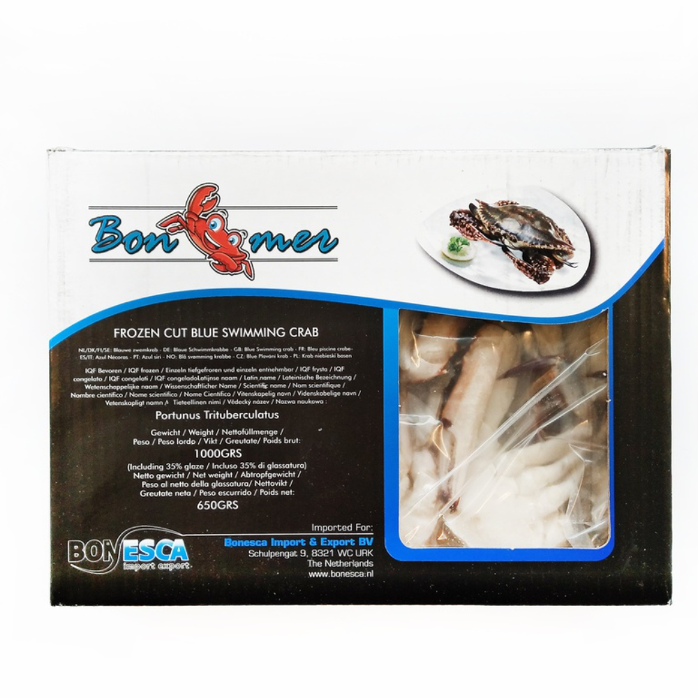 Frozen Bonemer Blue Swimming Crab (U11-15) 1kg - Only Berlin Delivery ...