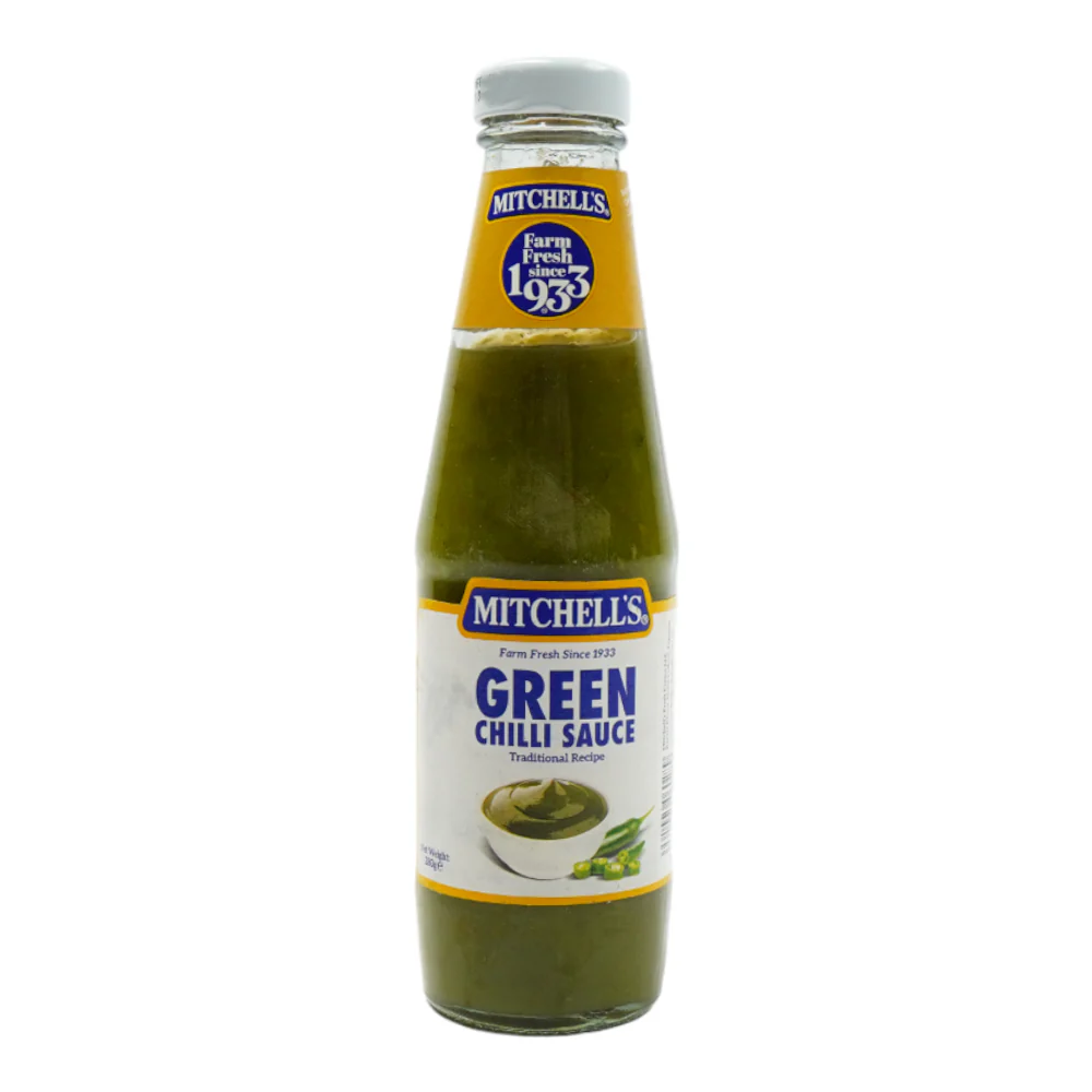 Mitchell's Green Chilli Sauce 300gm — Zora Supermarkt