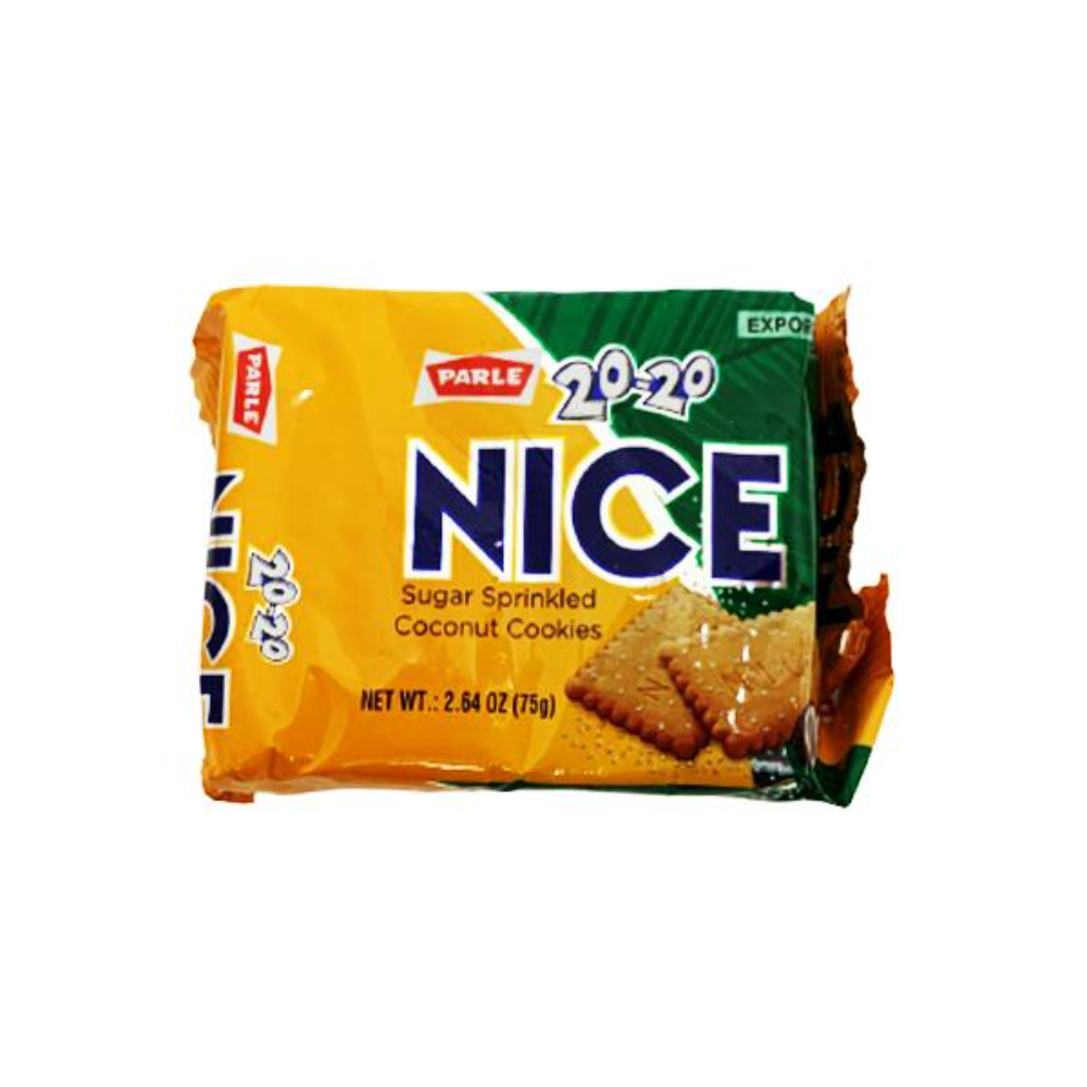 Parle 20 - 20 Nice Biscuits 75gm — Zora Supermarkt