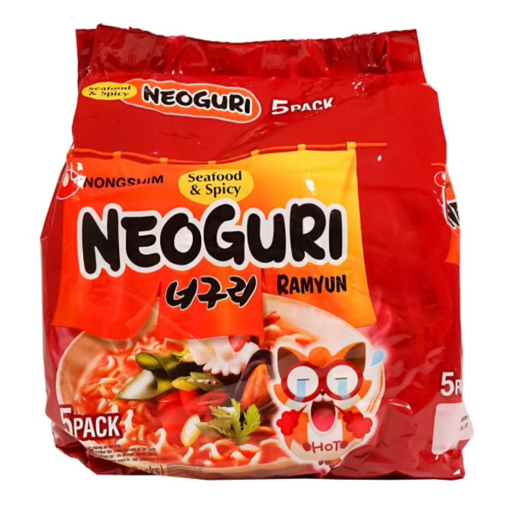 Nongshim Neoguri Ramyun Seafood & Spicy 120gm — Zora Supermarkt ...