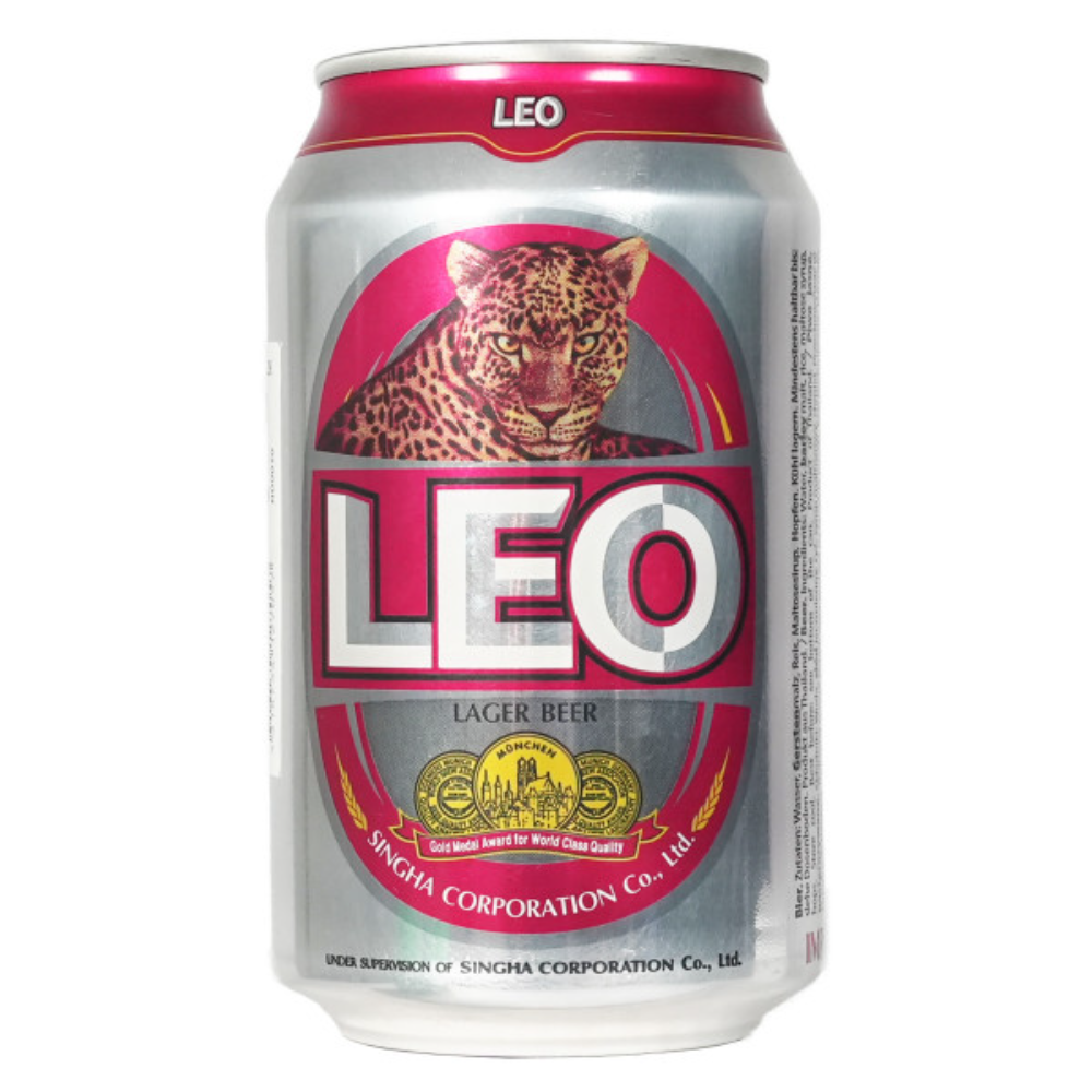 Leo Beer (5% Alc) 330ml — Zora Supermarkt - Indian, Asian, African Grocery