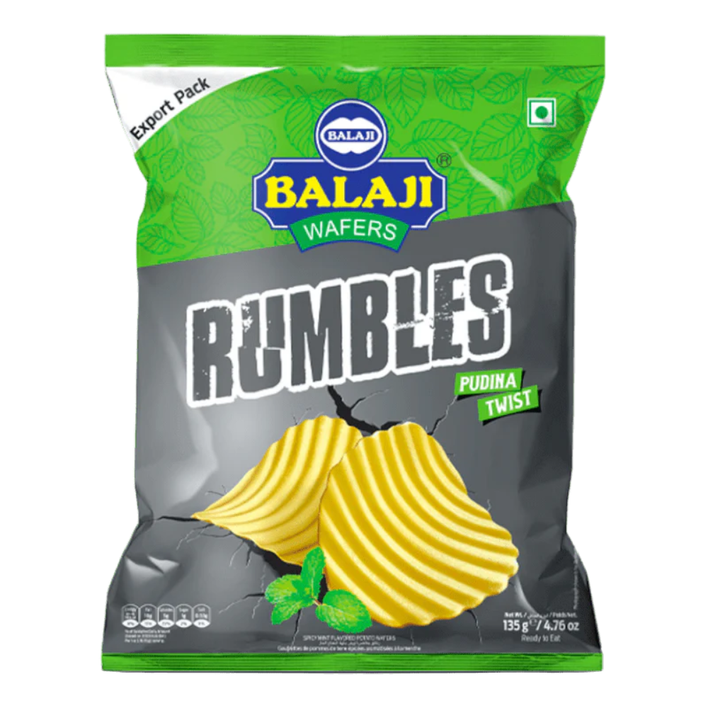Balaji Rumble Pudina Twist Potato chips 135gm — Zora Supermarkt