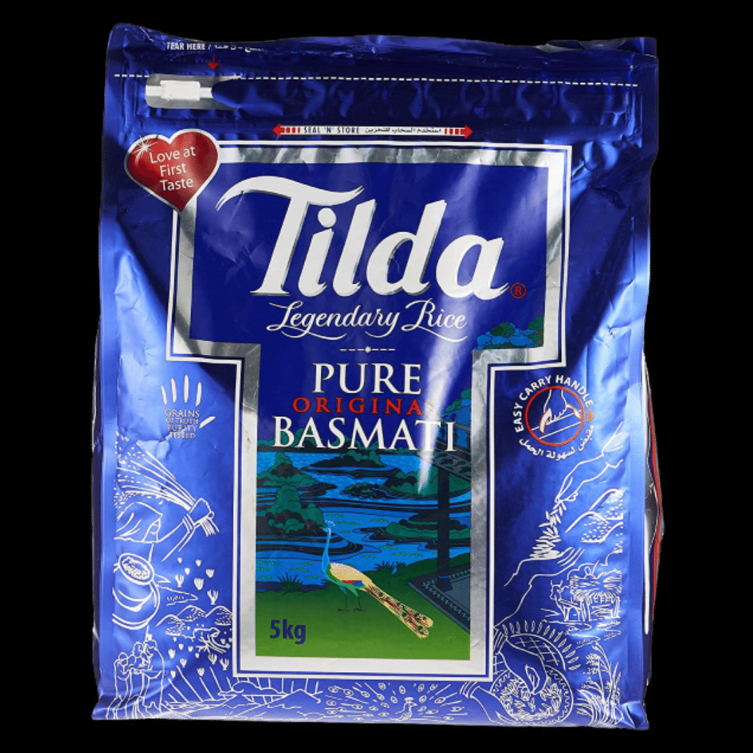 Tilda Basmati Rice 5kg — Zora Supermarkt - Indian, Asian, African Grocery