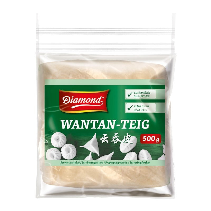 Frozen Diamond Wantan-Teig 500gm - Only Berlin Delivery — Zora Supermarkt